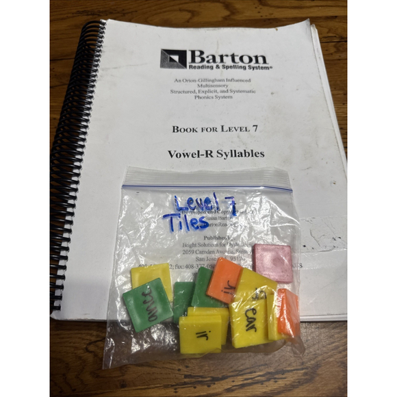 Barton Reading & Spelling System | Office | Barton Reading Spelling ...